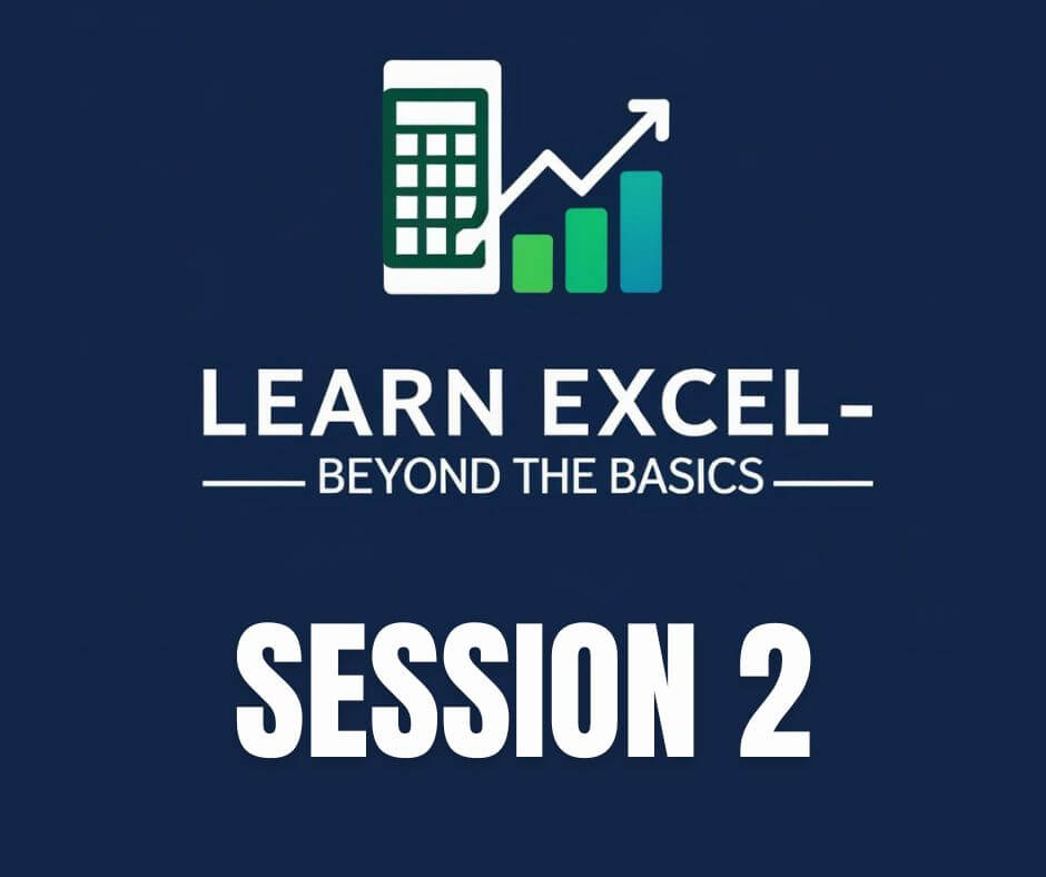 Excel Training - The Magic - Session2 - Learn Excel